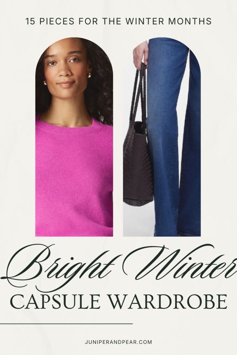 Bright Winter Capsule Wardrobe for Winter: 15 Pieces for the Winter ...