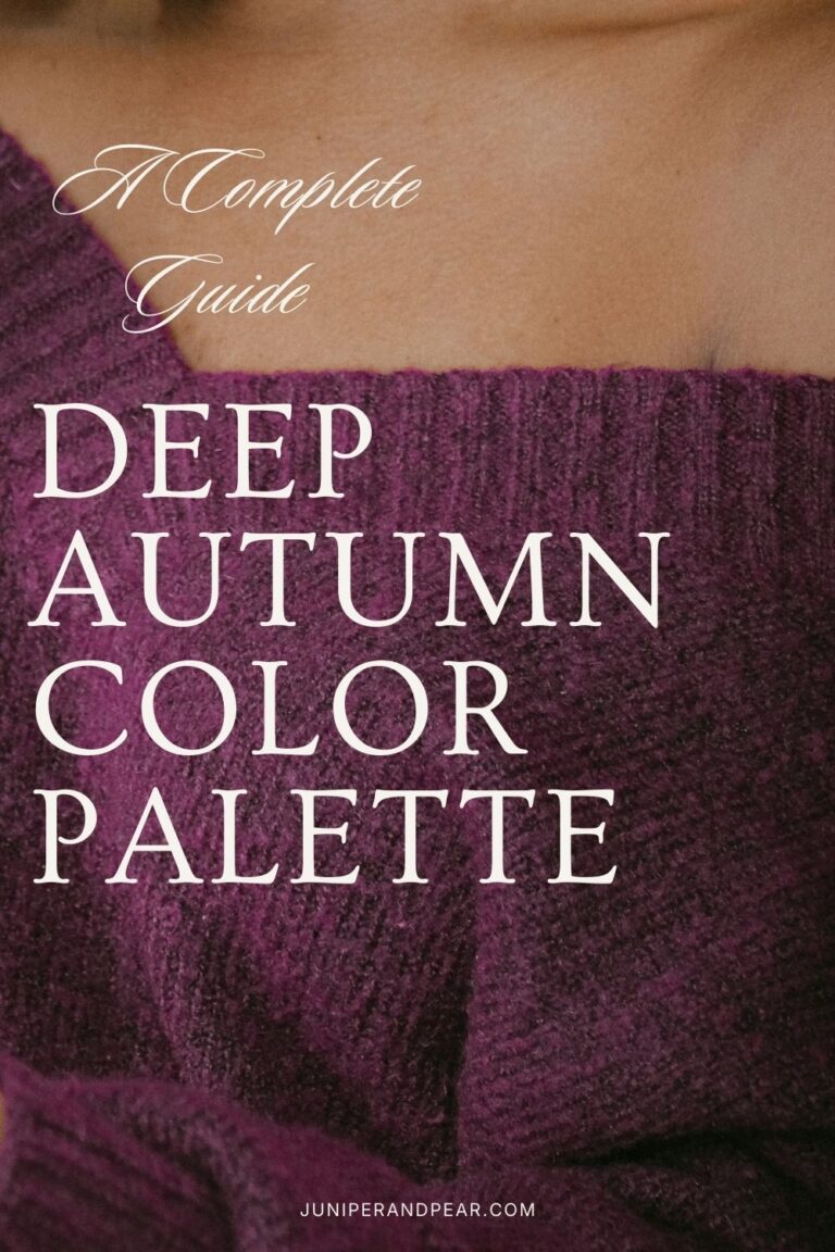 Deep Autumn Color Palette: A Complete Guide to Finding and Styling Your ...