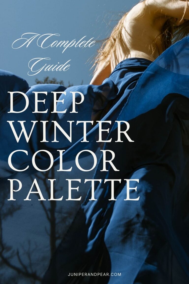 Deep Winter Color Palette: A Complete Guide to Finding and Styling Your ...