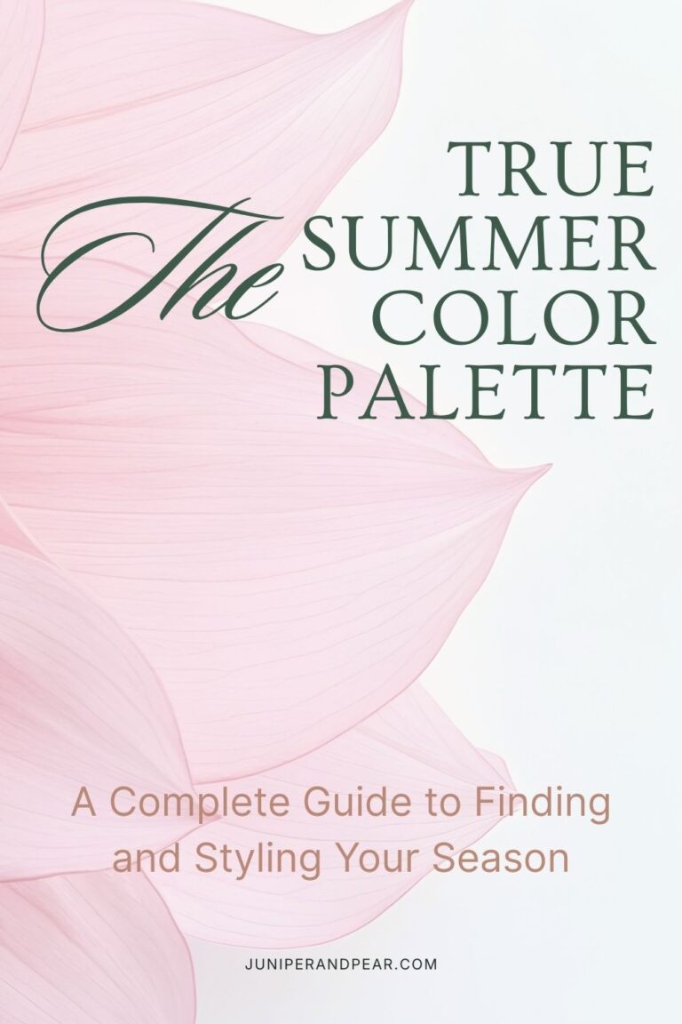 True Summer Color Palette: A Complete Guide to Finding and Styling Your ...