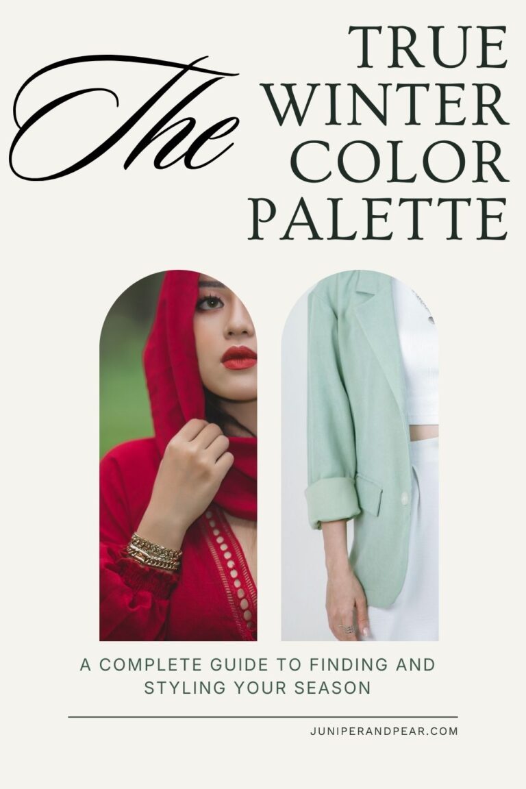 True Winter Color Palette: A Complete Guide to Finding and Styling Your ...