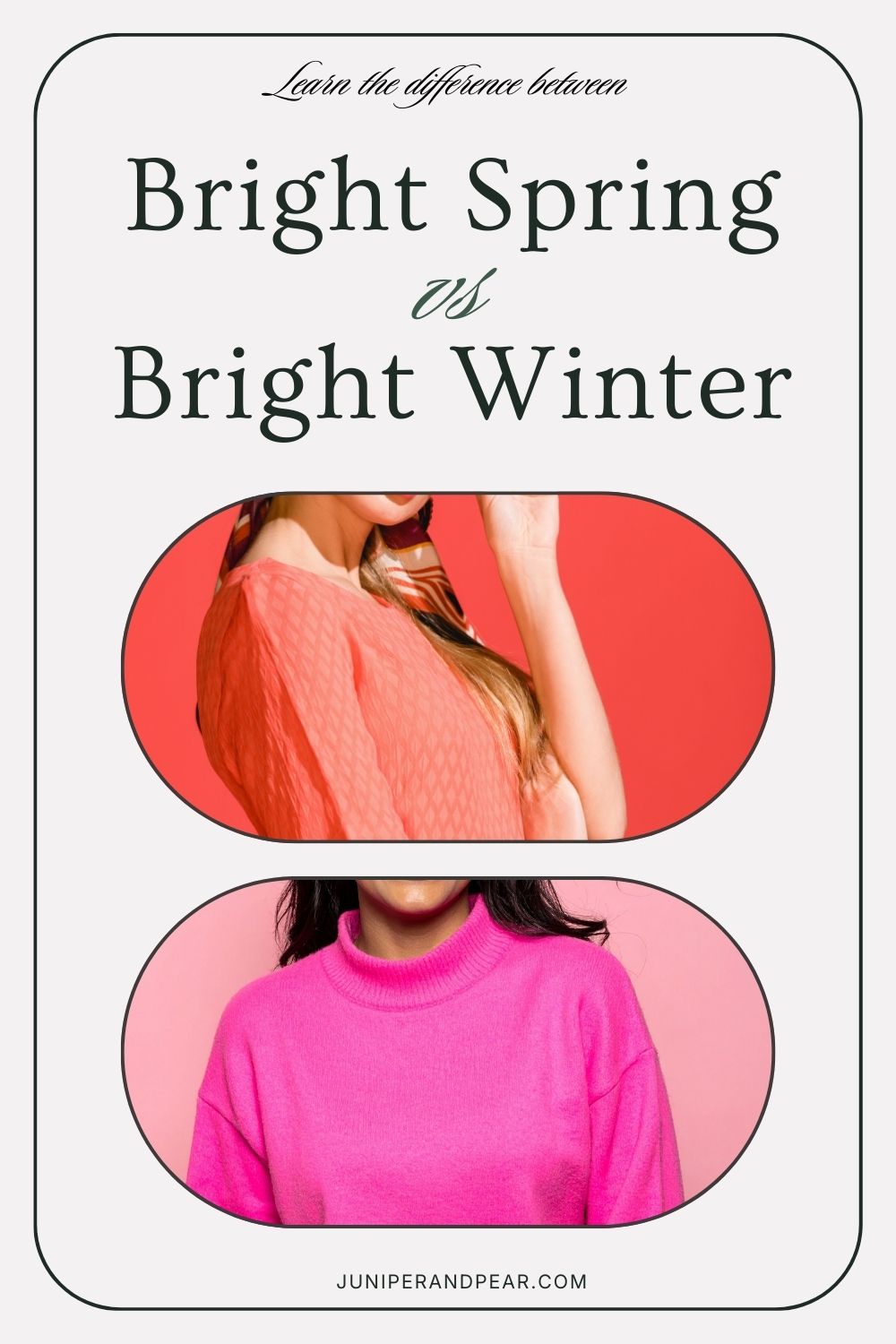 Bright Spring vs Bright Winter: How to Tell the Difference - Juniper ...