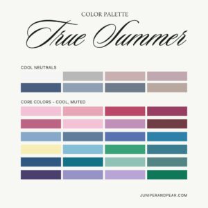 True Summer Color Palette: A Complete Guide to Finding and Styling Your ...